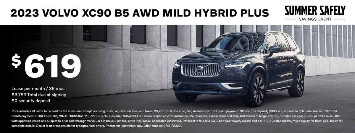 Our New Vehicle Specials | Volvo Cars Brooklyn