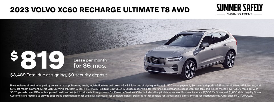 New Vehicle Specials | Volvo Cars Manhattan
