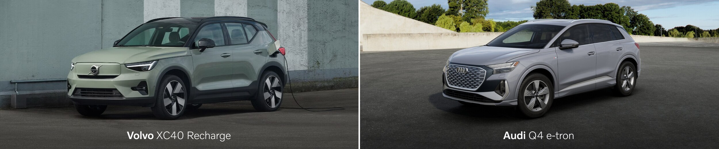 Volvo XC40 Recharge Vs. Audi Q4 e-Tron: EV Comparison Showdown