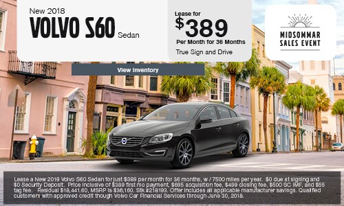 New Volvo Specials | Hendrick Volvo Cars of Charleston