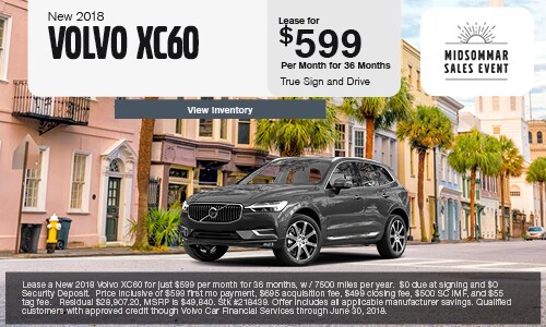 New Volvo Specials | Hendrick Volvo Cars of Charleston