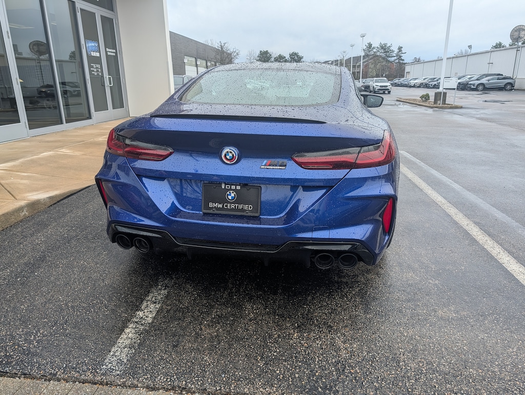 Certified Pre-Owned 2023 BMW M8 Competition Marina Bay Blue Metallic ...