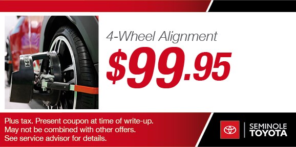 Automotive Wheel Alignment Service Coupon Sanford FL | Toyota Service ...