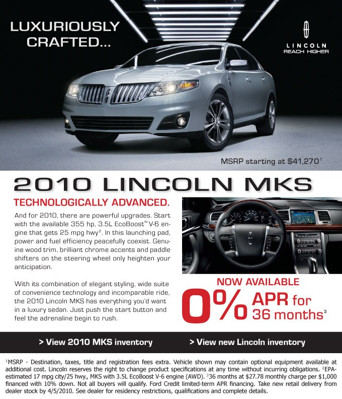 2010 LINCOLN MKS | Gwinnett Place Ford