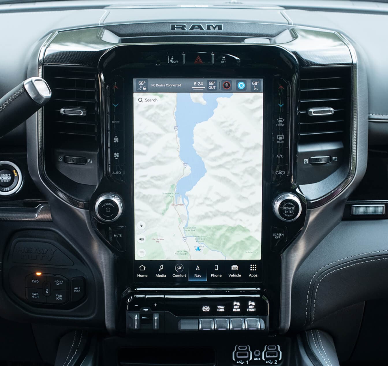 Ram 2500 Interior Upgrades: Colors, Technology & Features