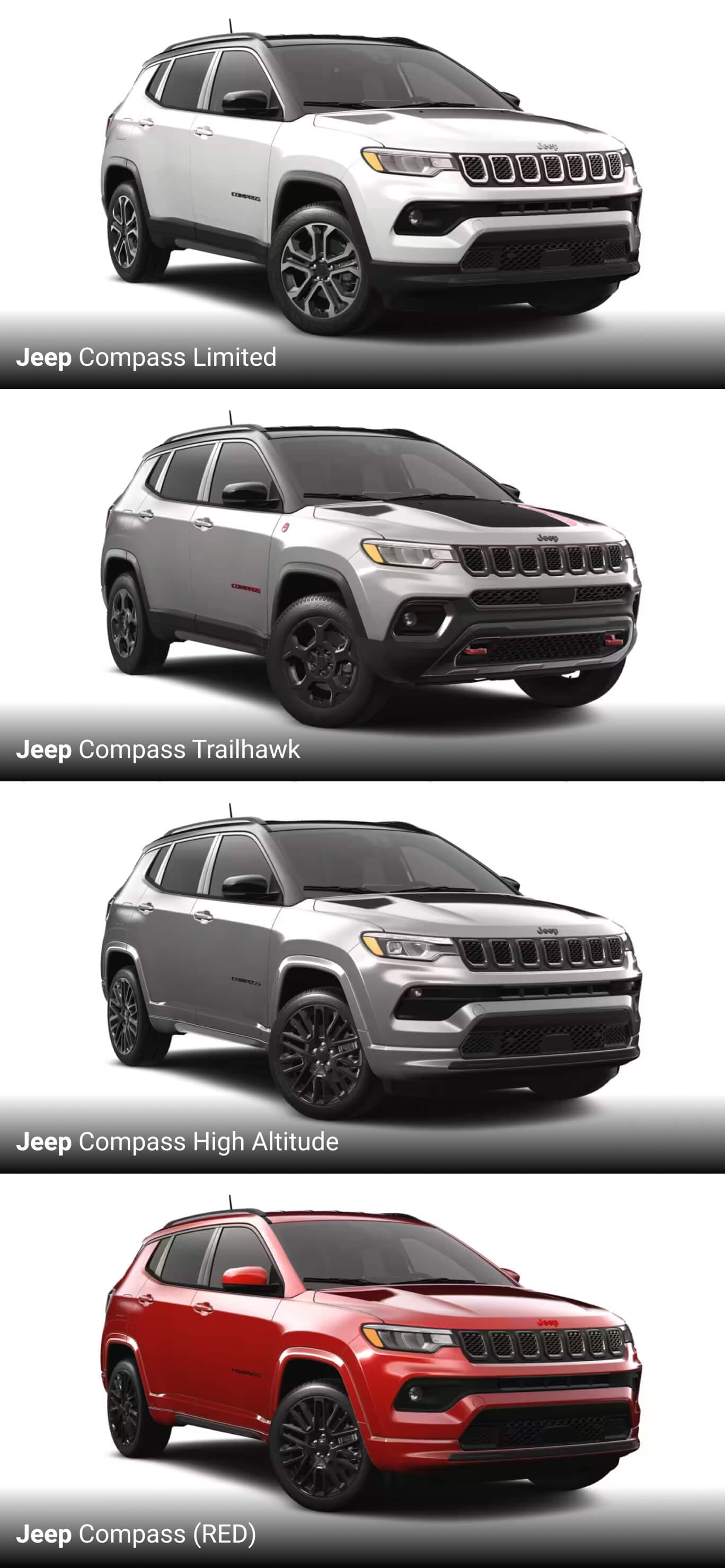2024 Jeep Compass Trim Levels Overview And Chart