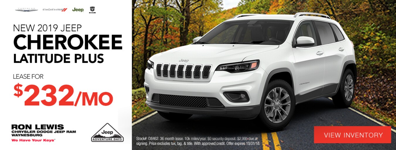 Ron Lewis Chrysler Dodge Jeep RAM Dealership in Waynesburg