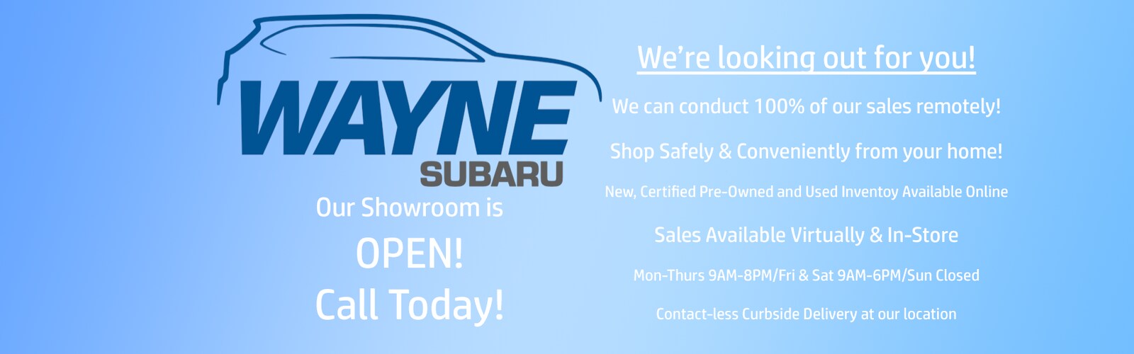 Wayne Subaru | New 2021 Subaru Dealership in Wayne, NJ