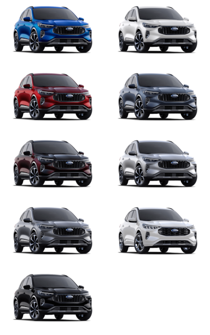 Ford Escape Color Chart 2022 Ford Escape Colors | CarsDirect