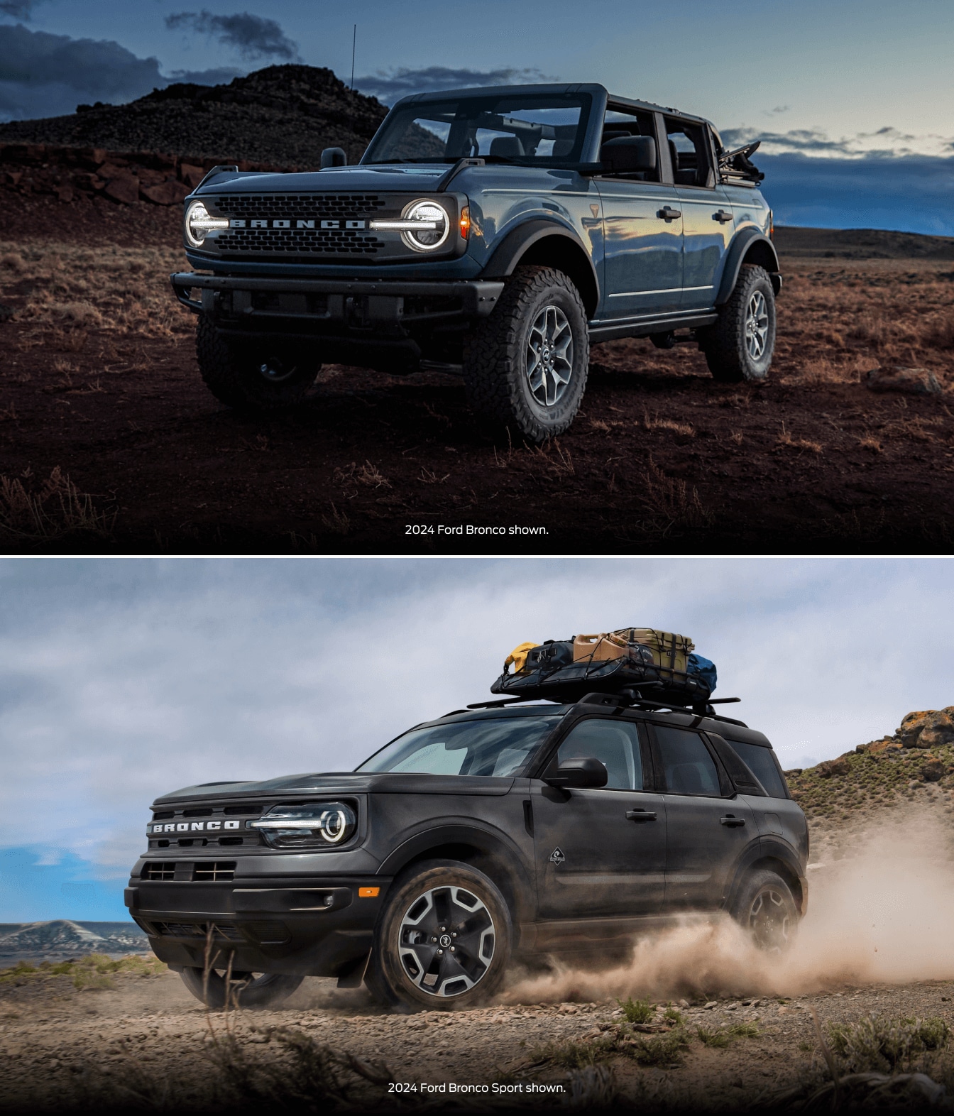 Ford Bronco Vs Ford Bronco Sport Comparison