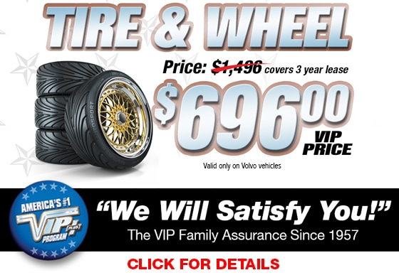 Volvo VIP Tire & Wheel Protection for Leasing | VIP Automotive Group