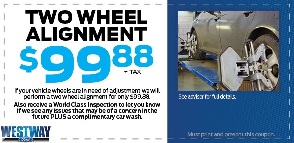 Wheel Alignment | Westway Ford