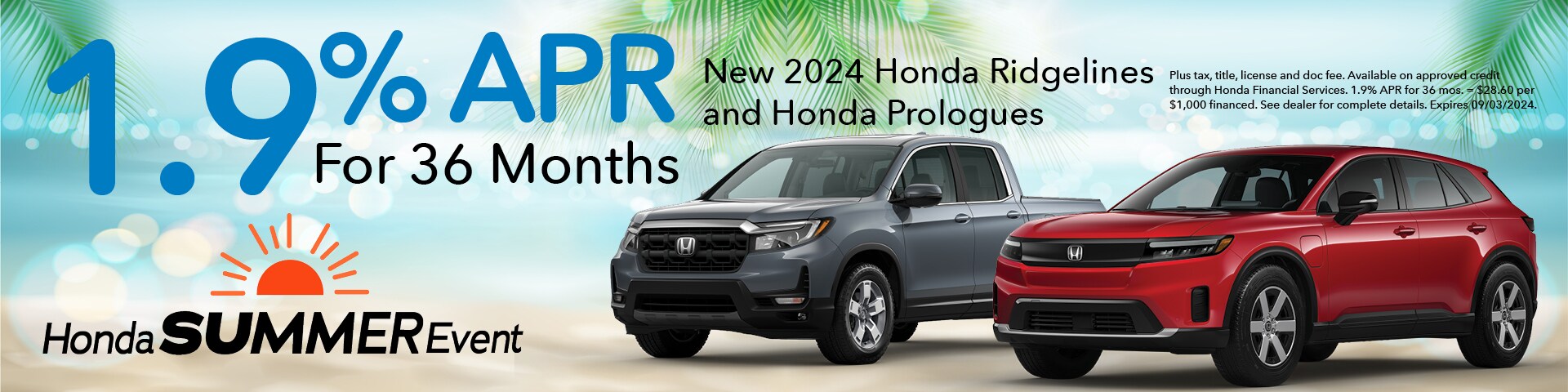 New specials | White Allen Honda