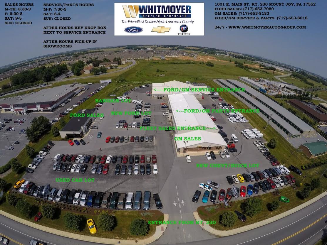Dealership Layout | Kinley Ford of Lancaster