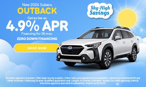 New Subaru Car & SUV Monthly Specials | Williams Subaru