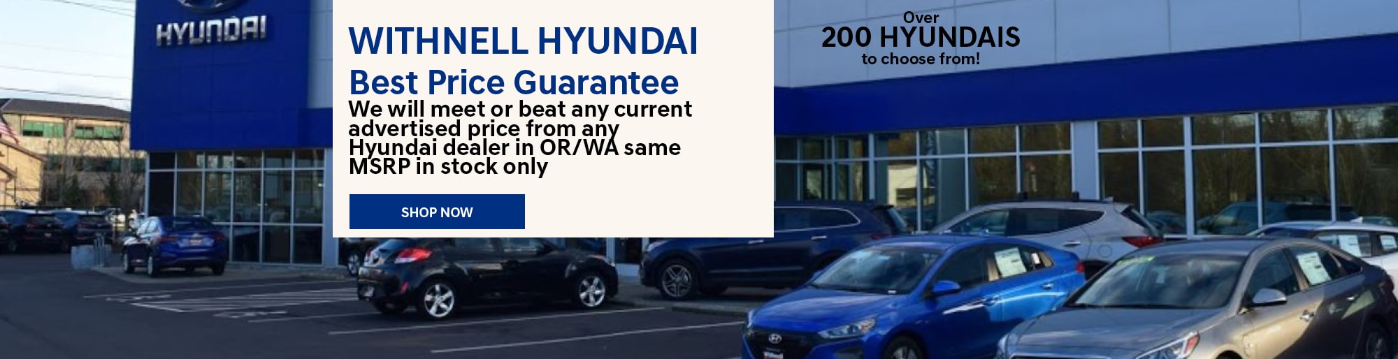 New Hyundai and Used Car Dealer Serving Salem | Withnell Hyundai