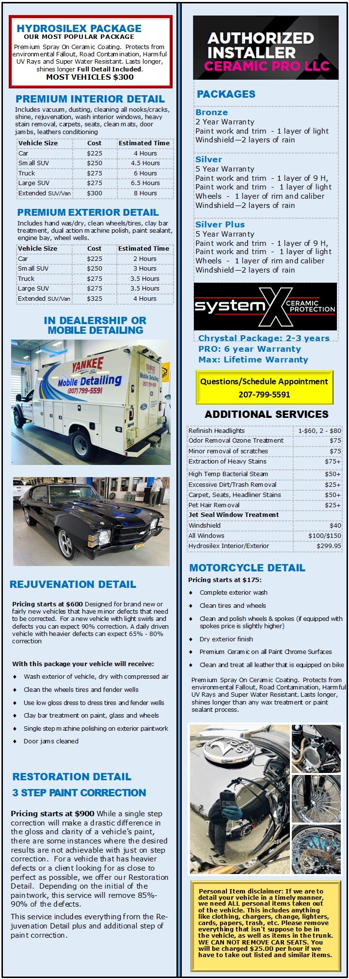 Vehicle Detailing in South Portland | Yankee Ford