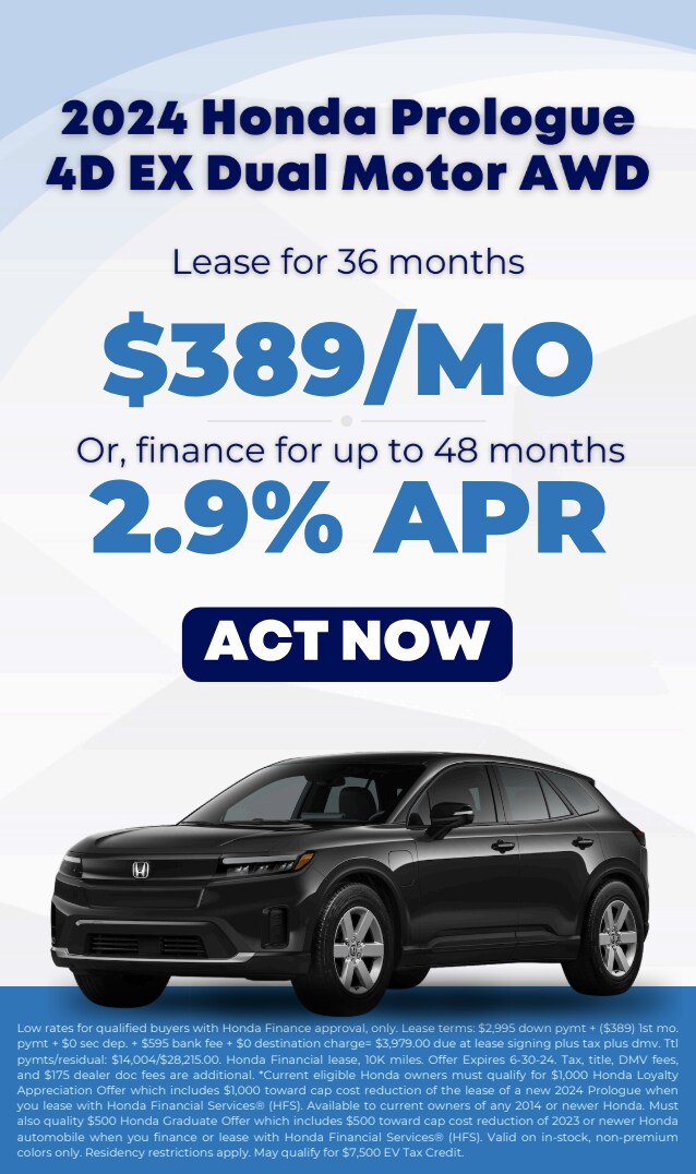 Shop Our Monthly New Car Lease Specials | Yonkers Honda | Near Mount Vernon