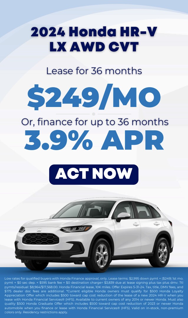 Shop Our Monthly New Car Lease Specials | Yonkers Honda | Near Mount Vernon