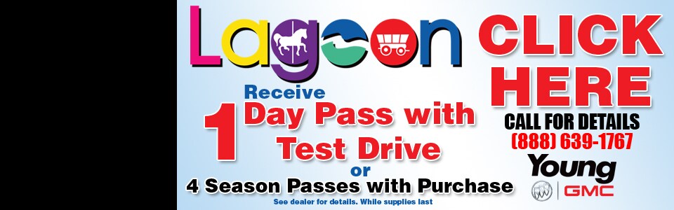 Get Your Lagoon Passes | Young Buick GMC