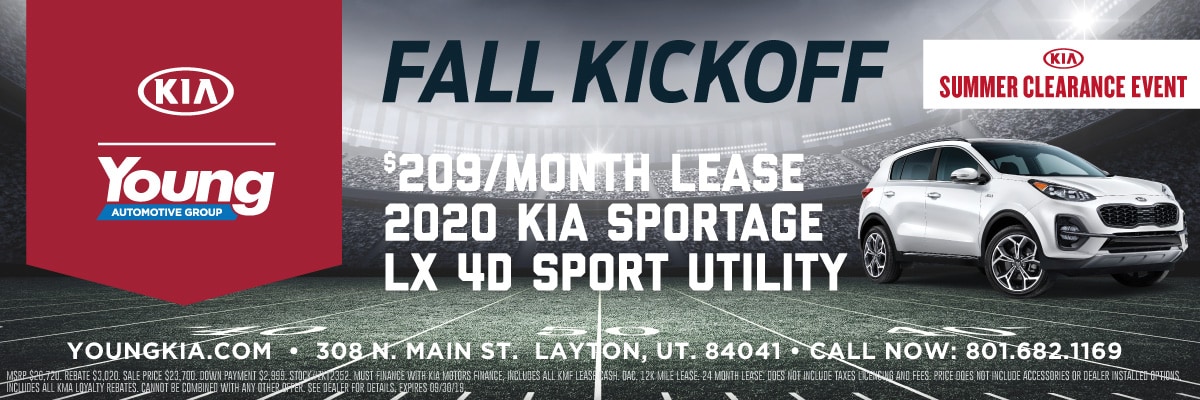 Kia Dealer Layton, UT | Young Kia Dealership | Serving Salt Lake City ...