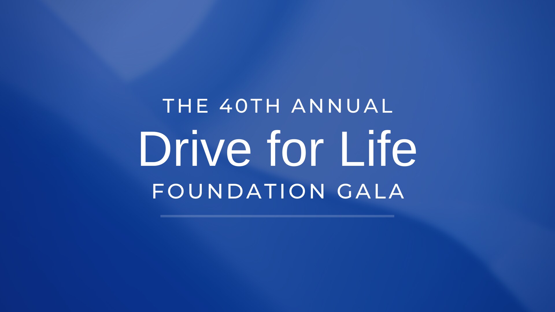 40th Annual Drive for Life Gala's Record-breaking Night Brings in Over ...