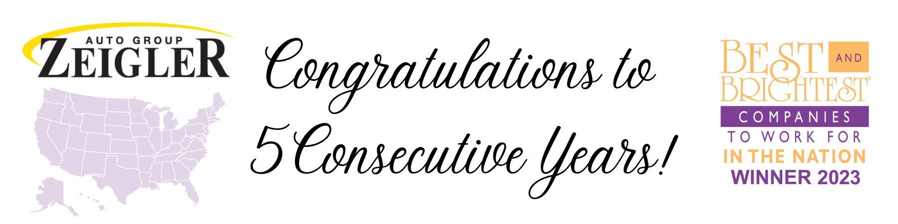 Zeigler Auto Group Earns Fifth Consecutive Best and Brightest Companies ...
