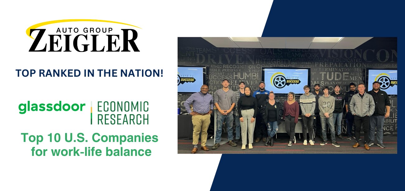 Zeigler Auto Group Among Glassdoor Economic Research’s Top 10 U.S ...