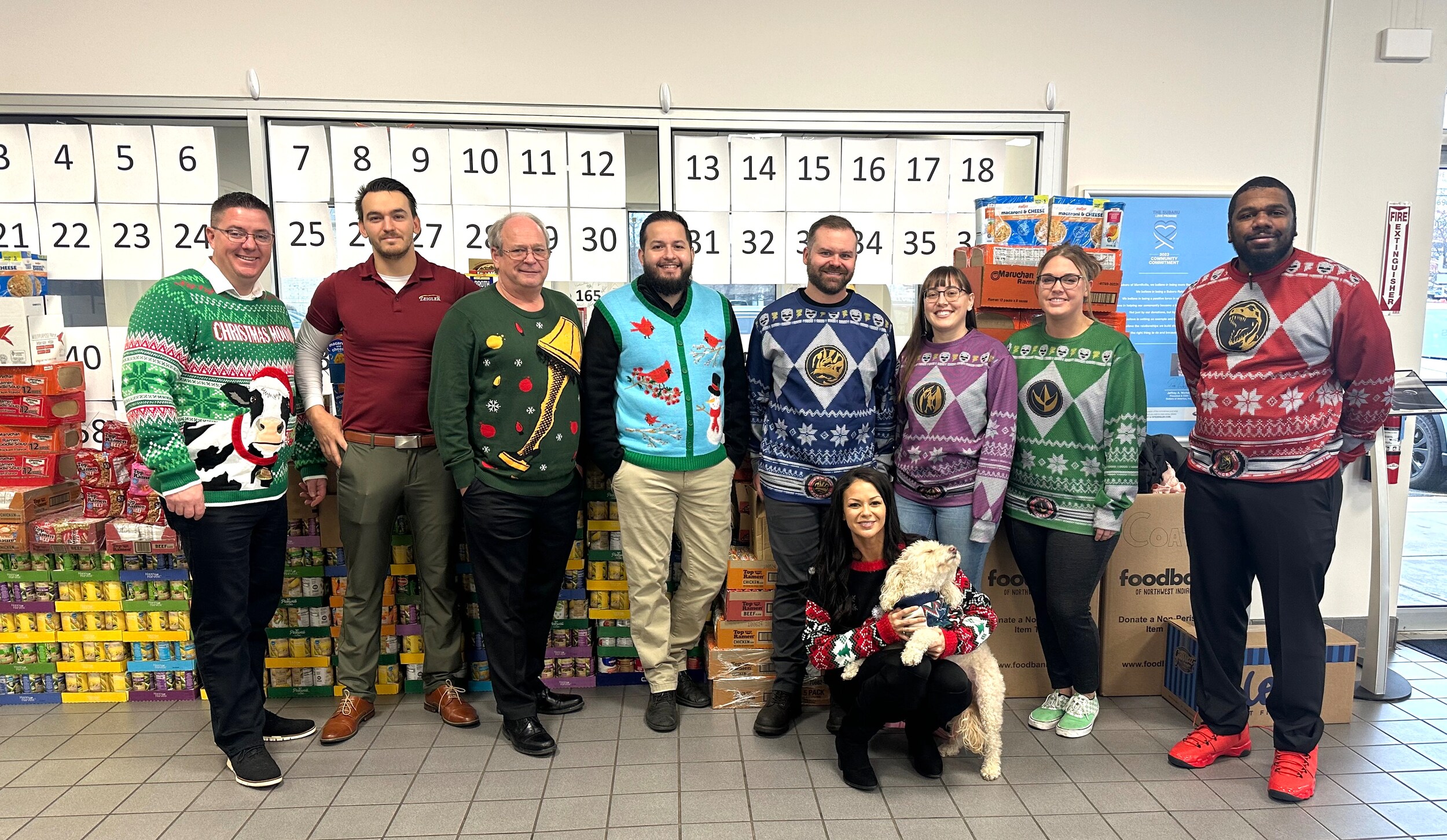 Zeigler’s 5th Annual Ugly Sweater Holiday Food Drive Brings in 36,267 ...