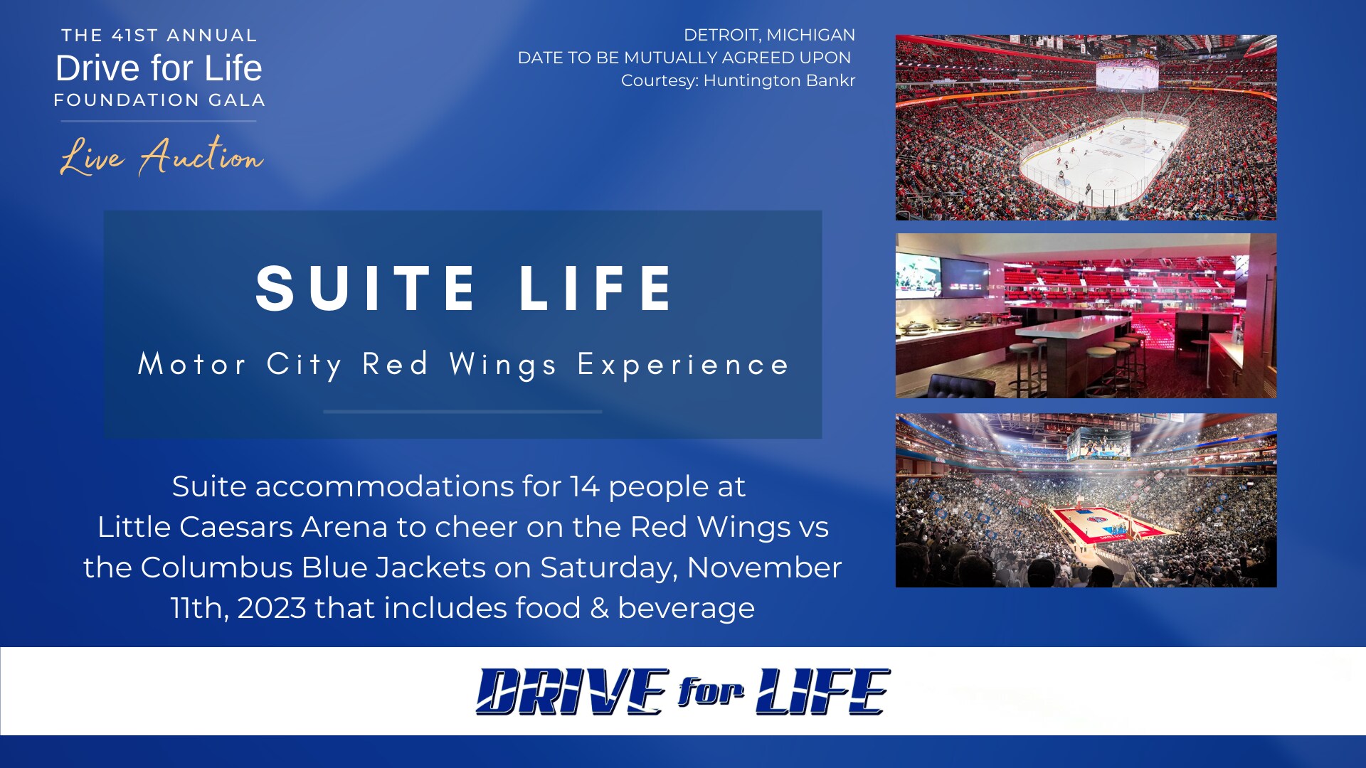 DRIVE FOR LIFE | LIVE AUCTION | Drive For Life