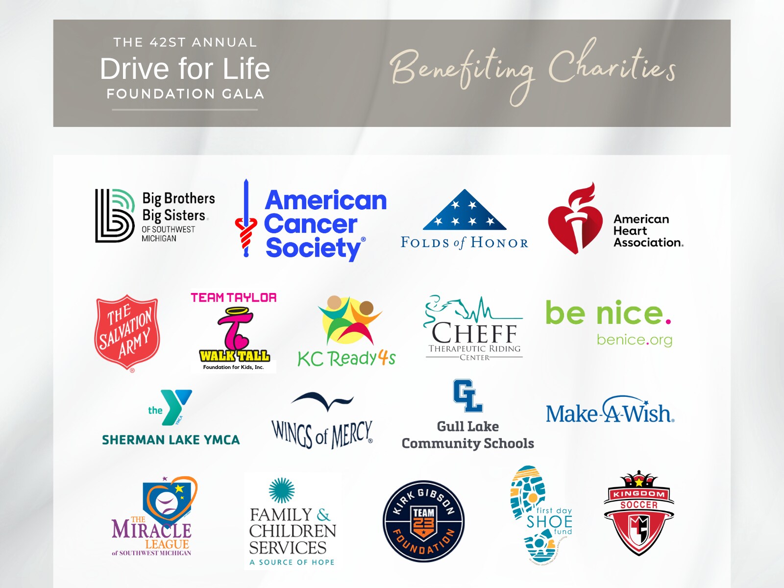 DRIVE FOR LIFE | CHARITIES | Drive For Life