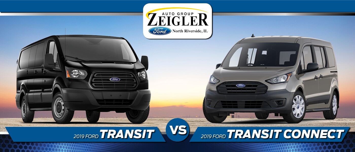 2019 Ford Transit vs. Transit Connect